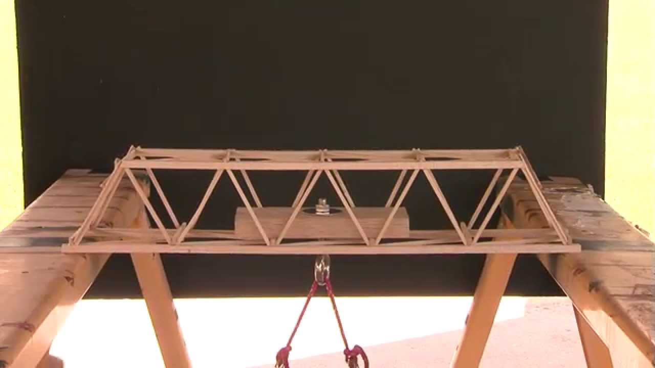 Edge on Science Bridge Building Program for Youth - YouTube