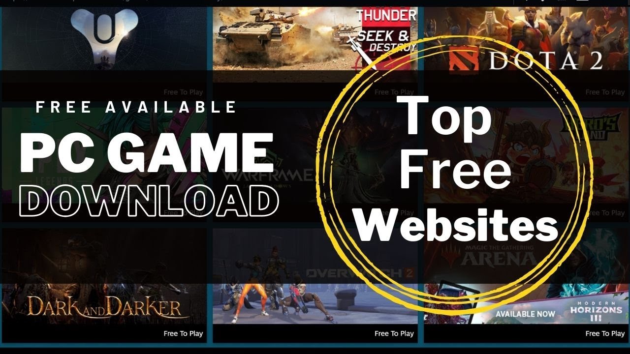 Top Free PC games Available || Download Now and Play - YouTube