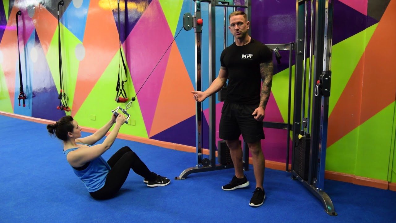 Seated Close Grip Row by MyPT - YouTube