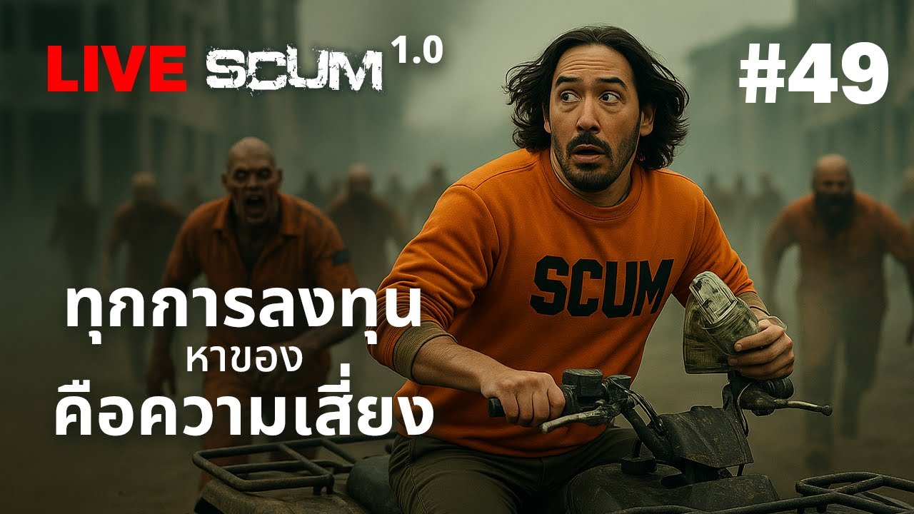 🔴 Live SCUM 1.0 ทุกการลงทุน(หาของ)คือความเสี่ยง - YouTube