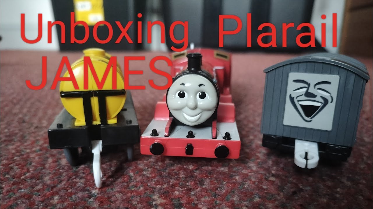 Unboxing Plarail James - YouTube