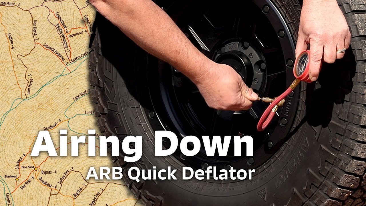ARB Quick Deflator | Airing Down Offroad - YouTube