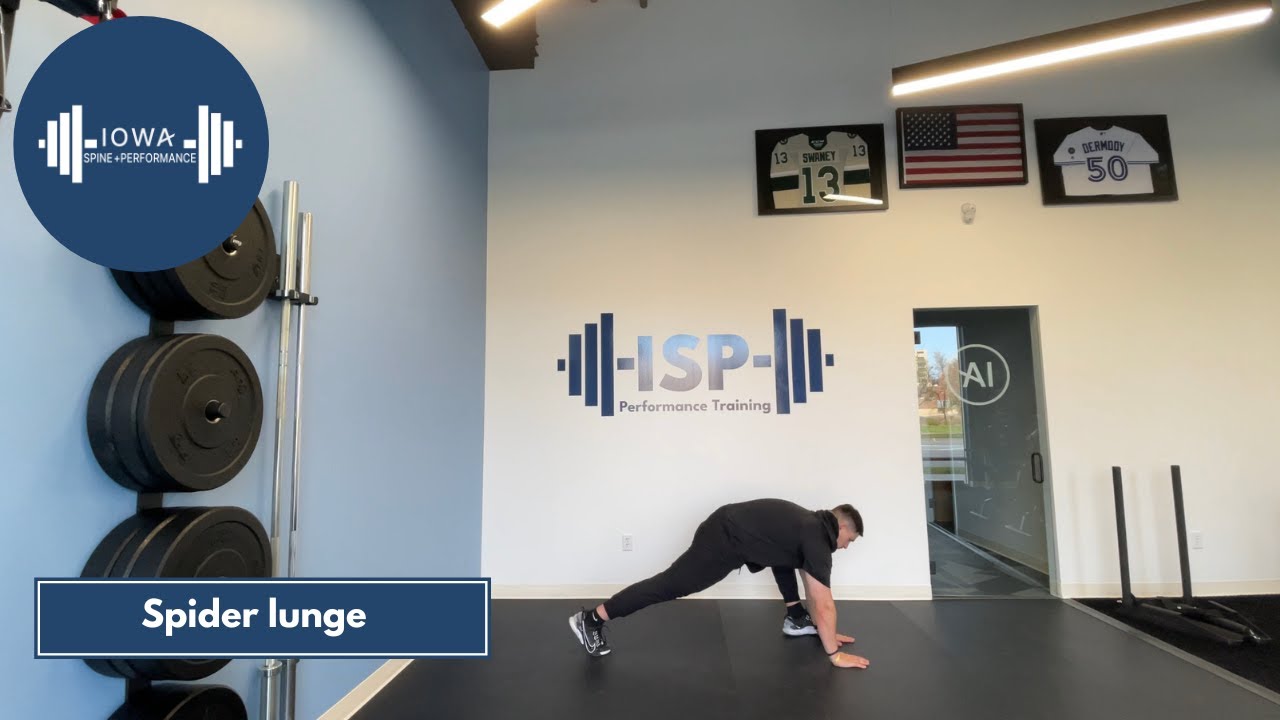 Spider lunge - YouTube