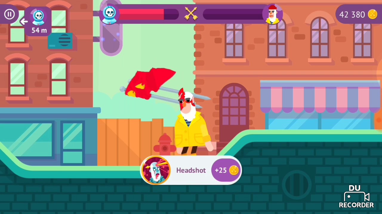 Top 10 Coolest Bowmasters Fatality Kills - YouTube