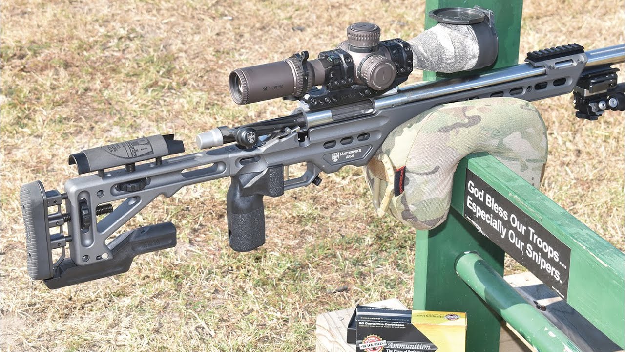 First Look Video: Masterpiece Arms MPA BA MPR PRO 6mm Creedmoor - YouTube
