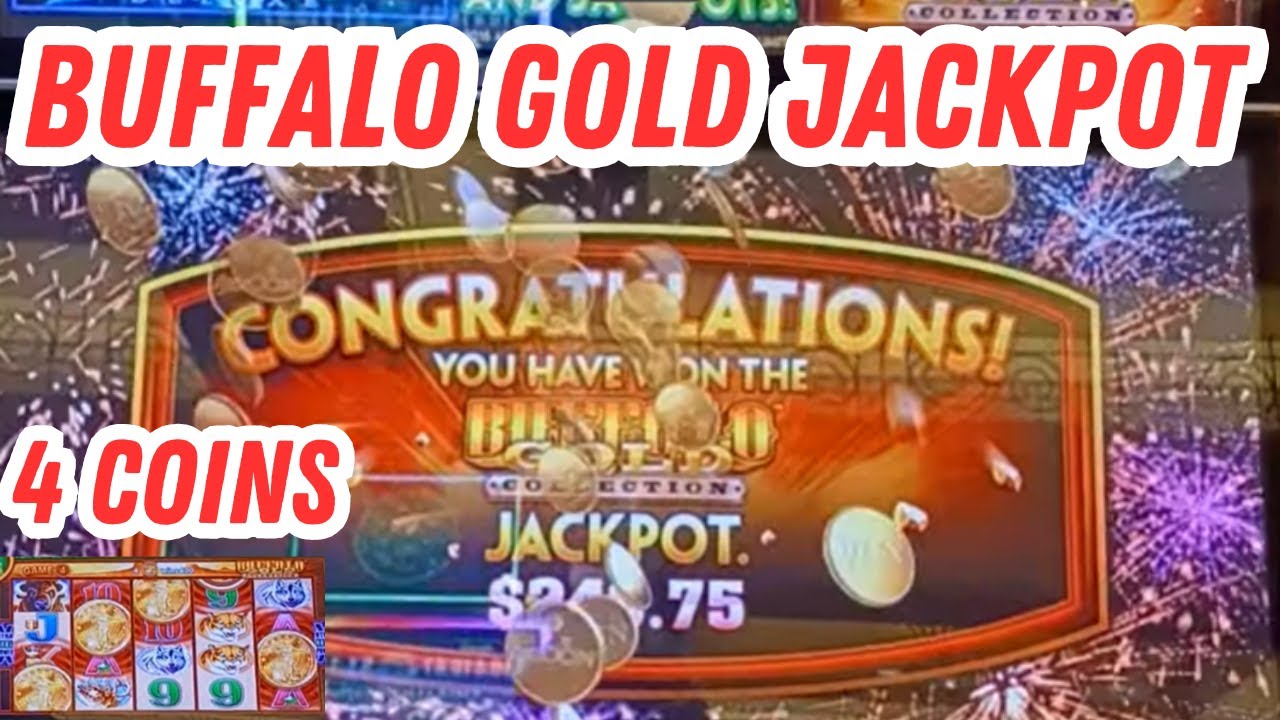 Buffalo Gold Jackpot Wonder 4 Wheel - YouTube