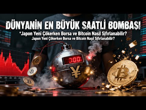 DÜNYANIN EN BÜYÜK SAATLİ BOMBASI: Japon Yeni Çökerken Borsa ve Bitcoin Nasıl Sıfırlanabilir?