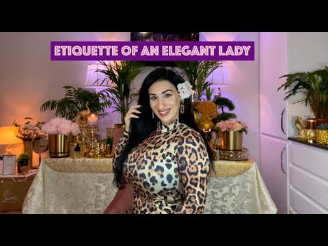 Etiquette Of An Elegant Lady: Gym, Clothing, Lifestyle, Make-up ...
