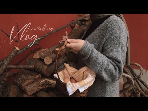 Köy Hayatı | Huzurlu Bir Gün || sessiz vlog, silent vlog, asmr