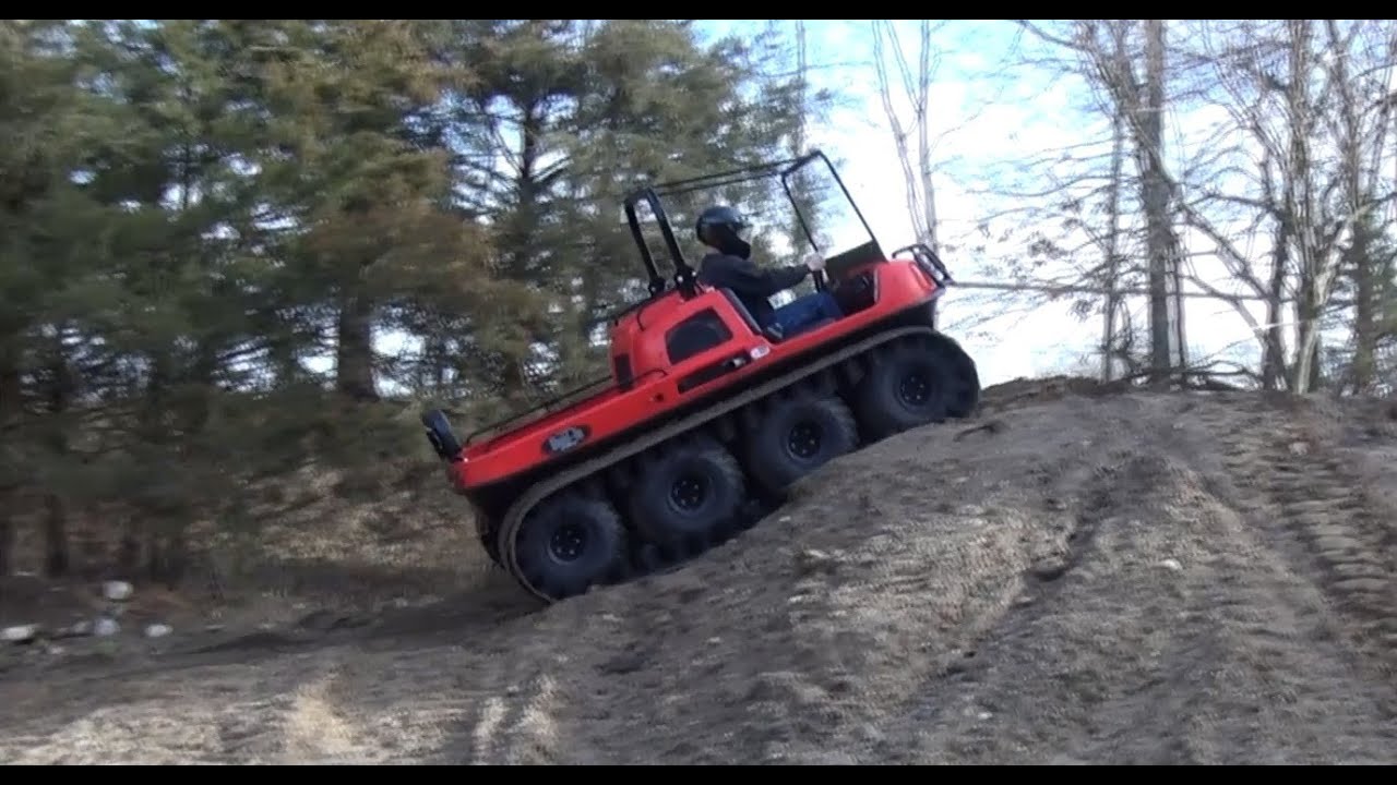 Mudd-Ox with 20'' Tracks - in Action - YouTube