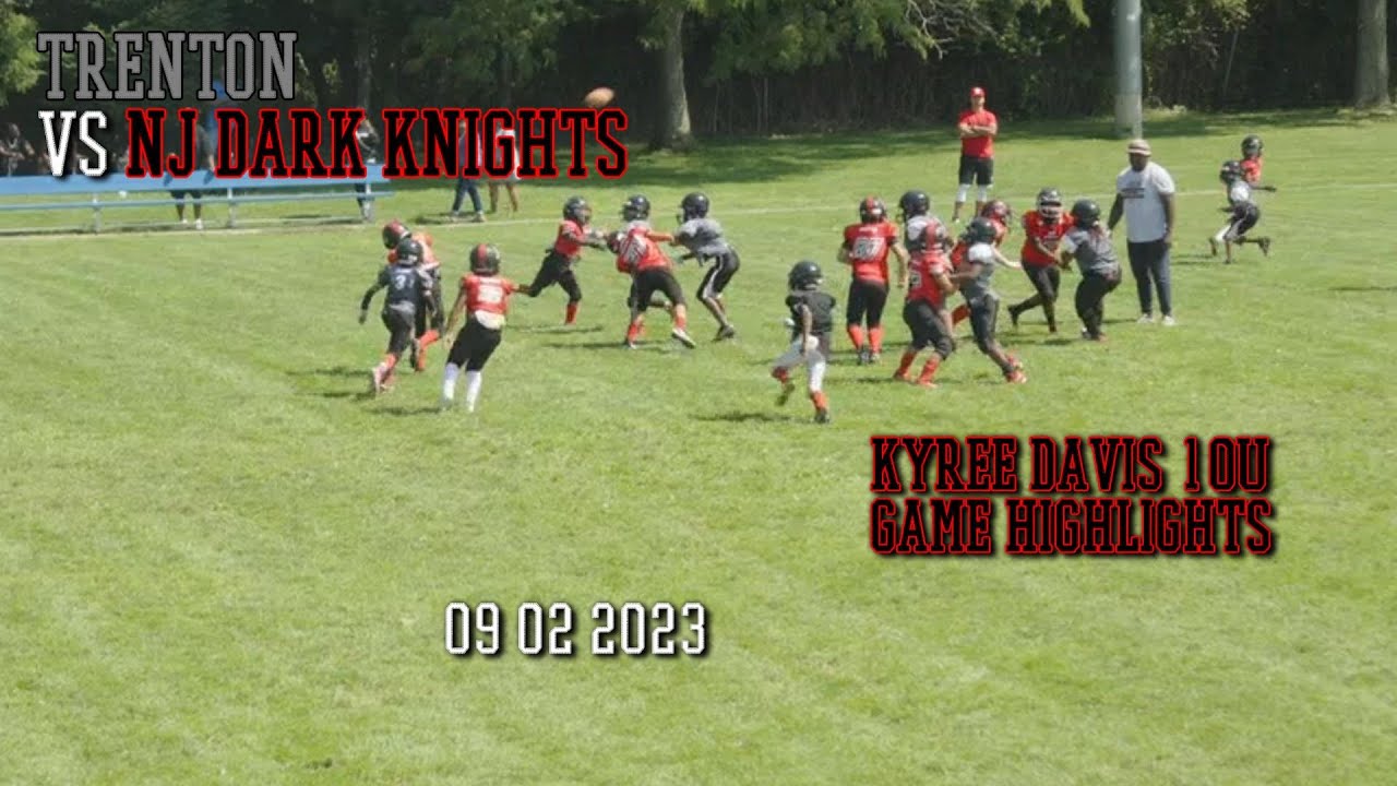 Kyree Davis 10U vs Trenton 10U Football Scrimmage 09-02-2023 - YouTube