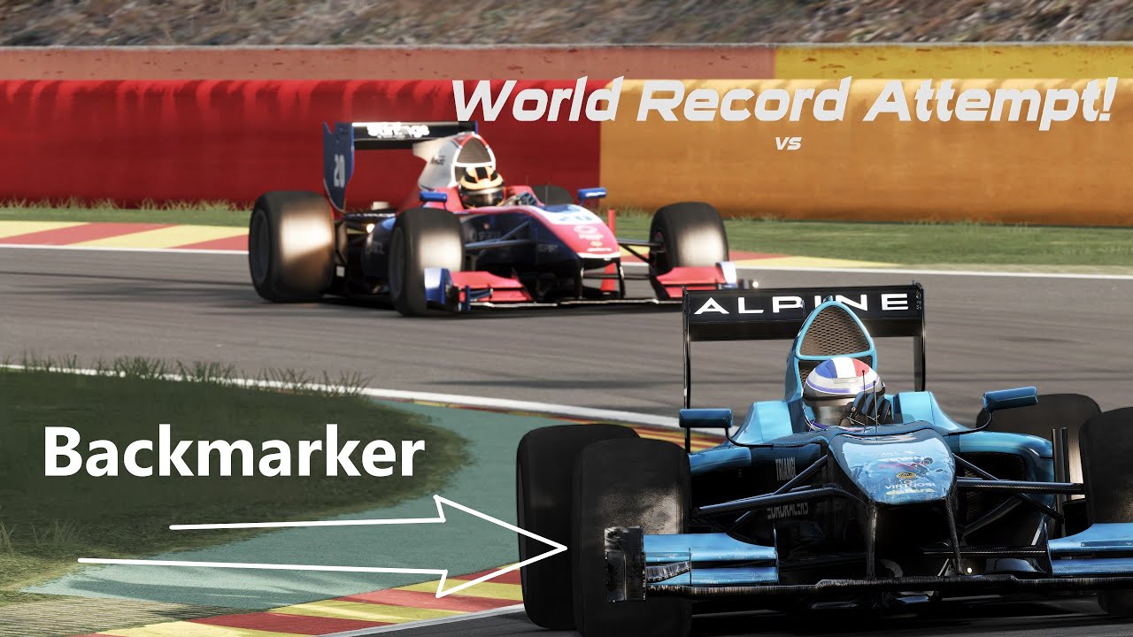 Back Markers vs Track Record Attempt - YouTube