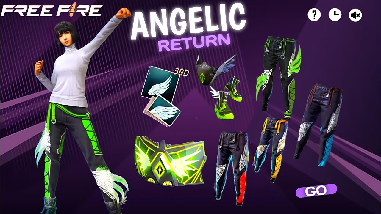Angelic Pants Return 🤯 ( Confirm Date ) Cobra Mp40 Return || New Event ...