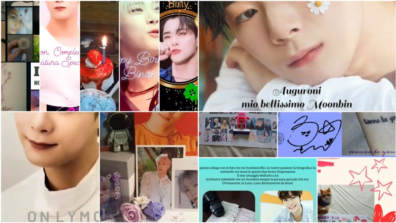 HAPPY BIRTHDAY BIN💞💞 thanks a lot to everyone. HAPPY MOONBIN DAY 🎂🎂🎂 ...