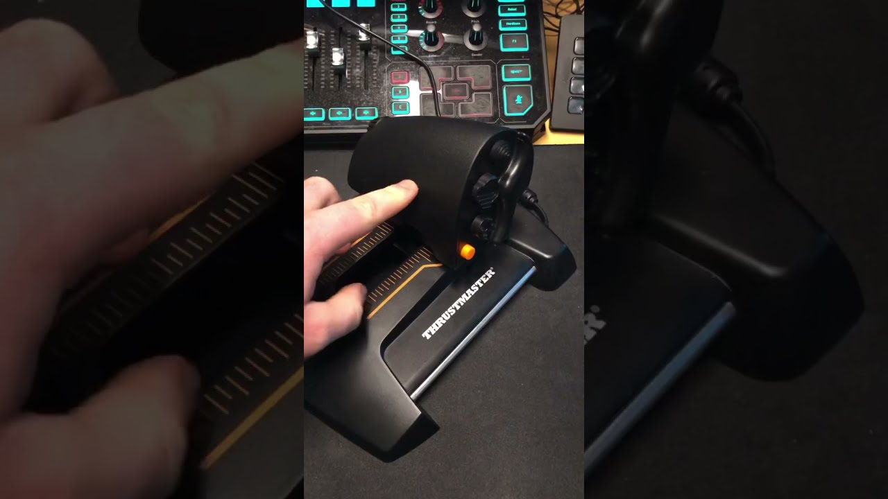 Thrustmaster TWCS Throttle smooth in 10 SECONDS! - Tech Tipp - Captain ...