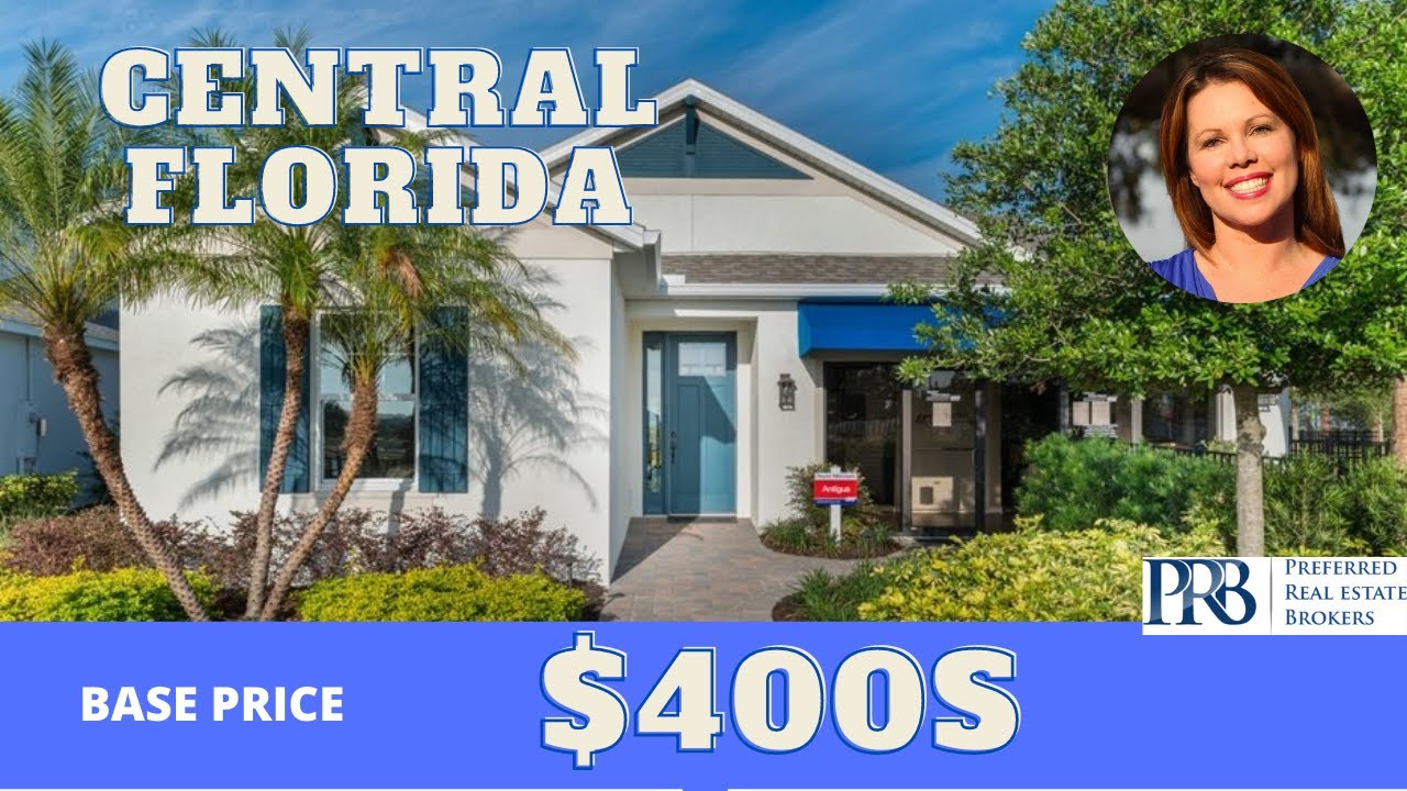 New Homes Central Florida I Taylor Morrison, Antigua Model - YouTube