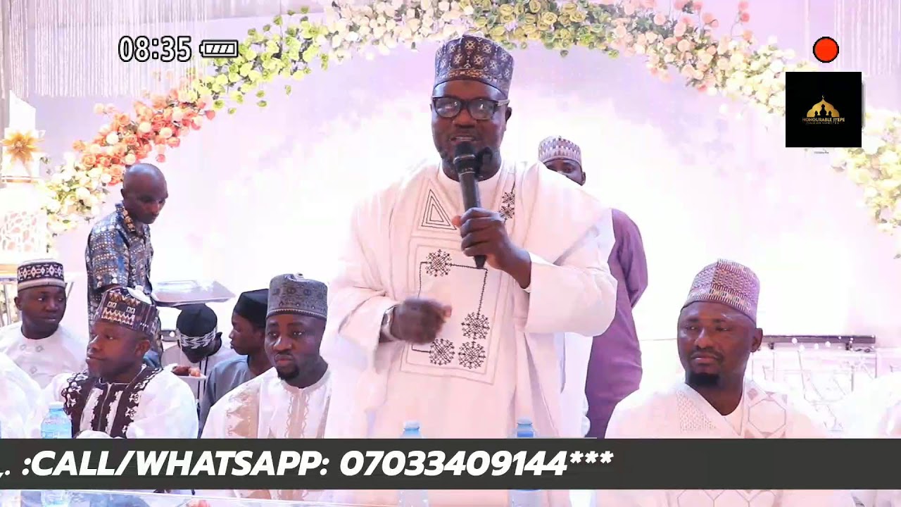 AQ'DUN NIKKAH BETWEEN MUBARAK ABIOLA RAJI AND TORIFAT ABIDEMI BUHARI. - YouTube