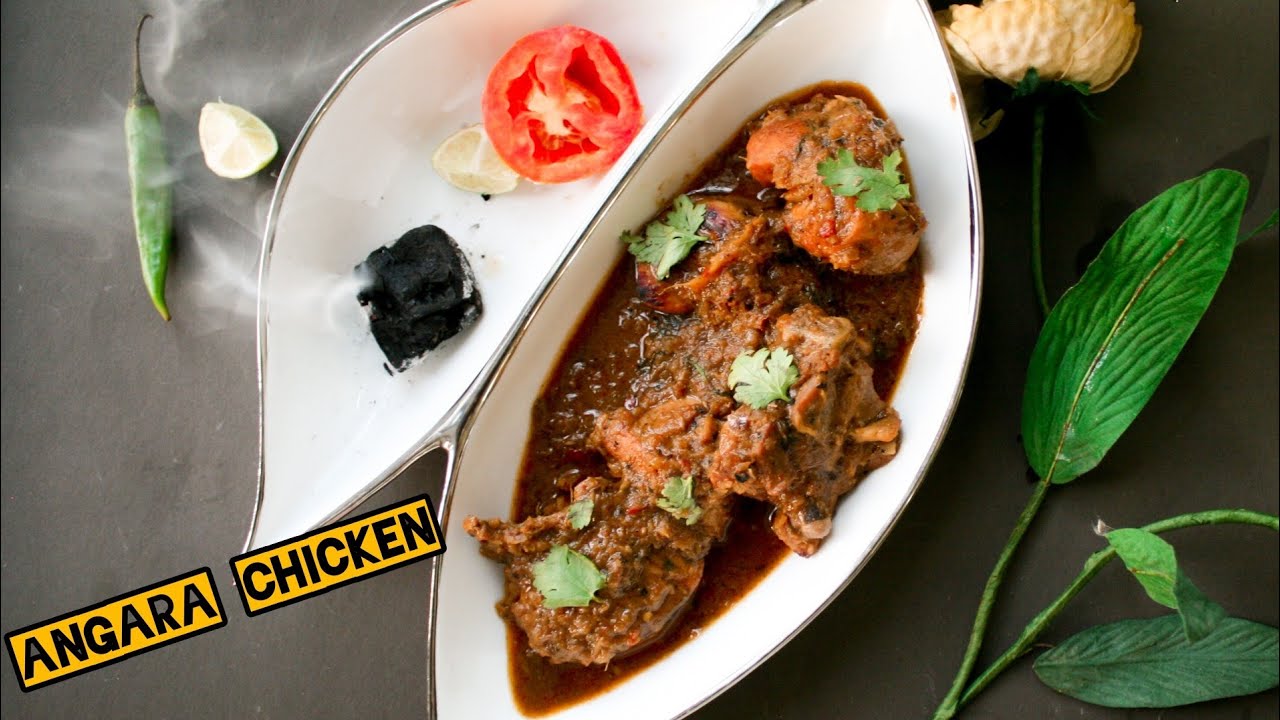 Angara Chicken | Koyla Chicken Easy Recipe - YouTube
