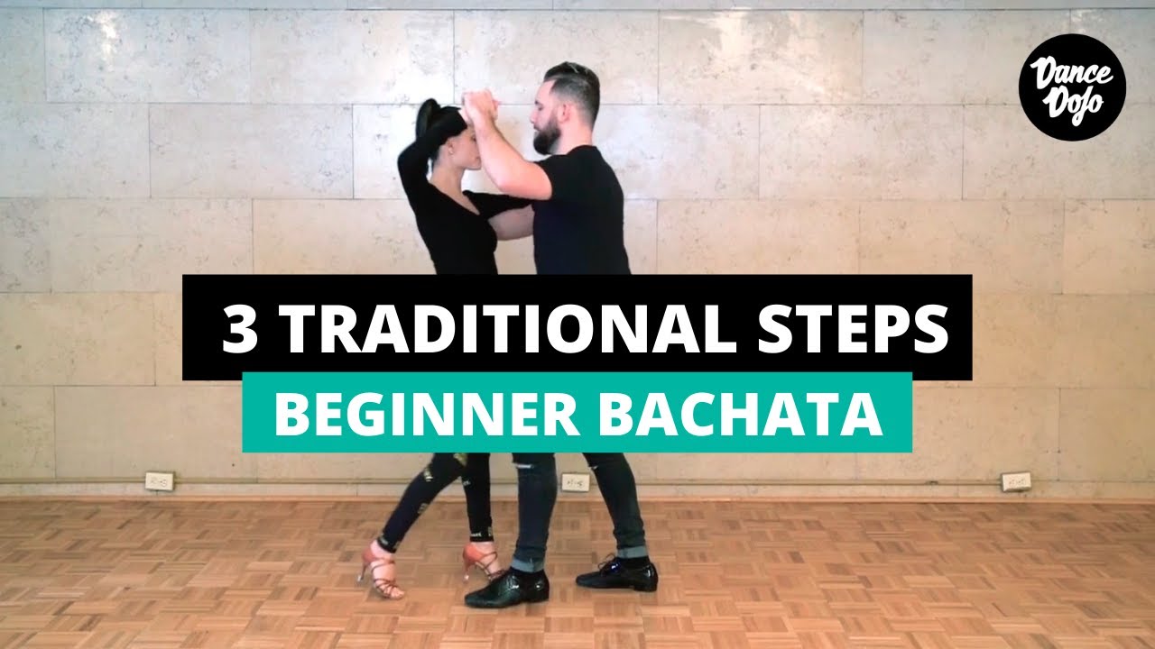 3 Traditional Bachata Basics (Front, Back, Side) - YouTube
