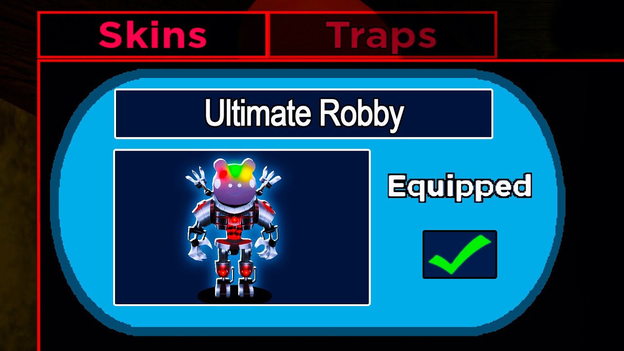 ROBLOX.. UNLOCK ULTIMATE ROBBY SKIN! (Roblox Piggy Customs) - YouTube