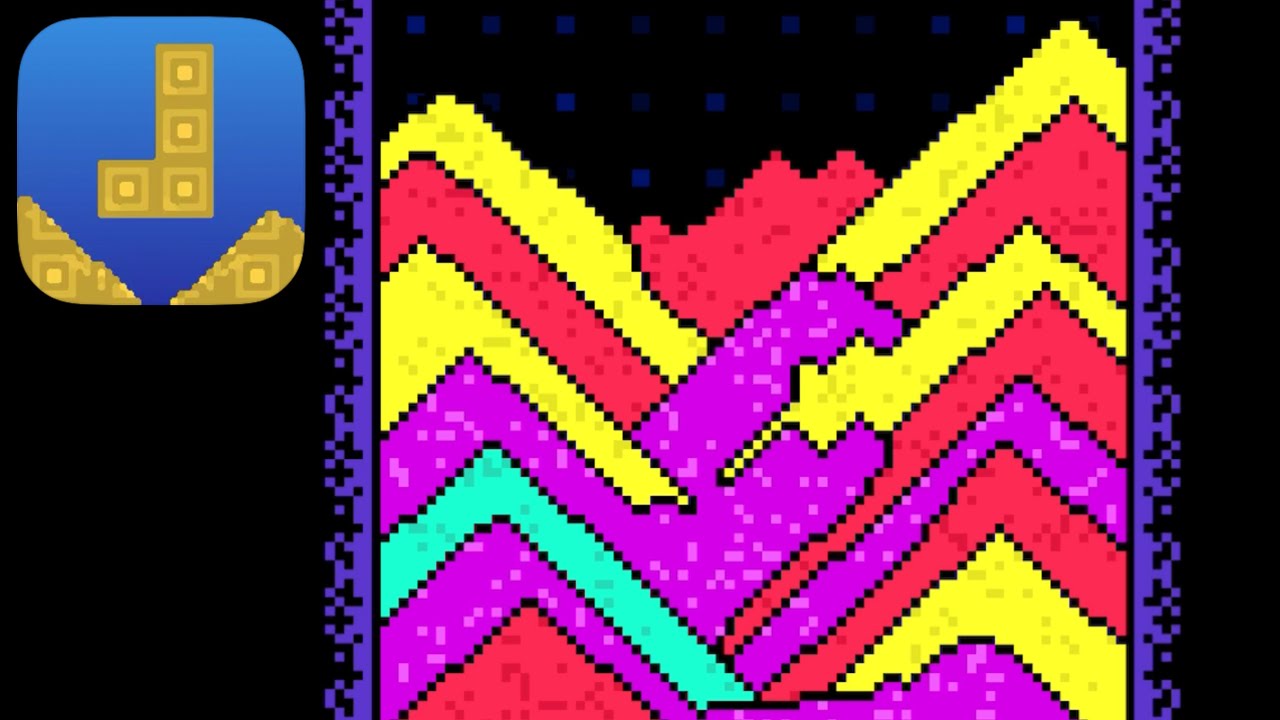 Sandtris: Sand Blocks - All Levels Gameplay Android, iOS - YouTube