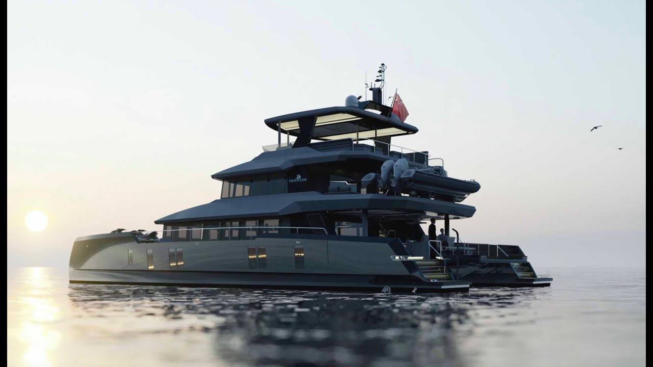 Two Oceans 870 Power Catamaran For Sale by HMY Yachts - YouTube