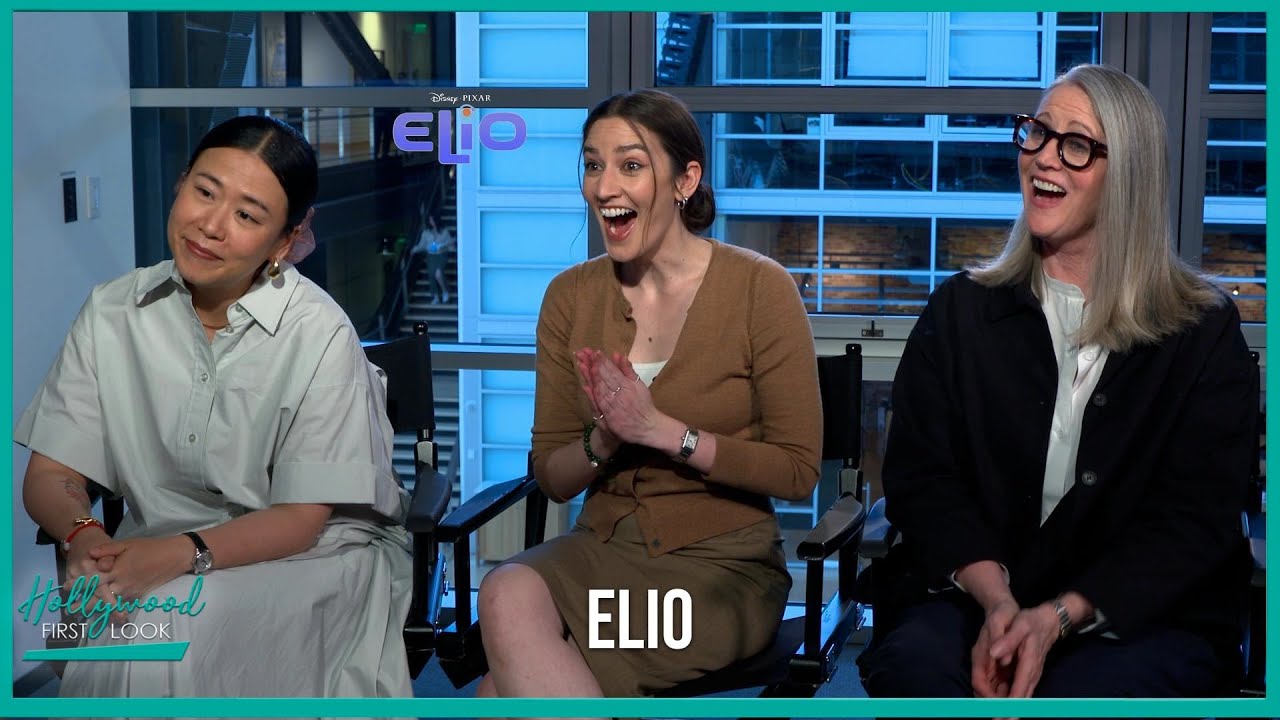 ELIO (2025) | Interviews with Filmmakers Domee Shi, Madeline Sharafian ...