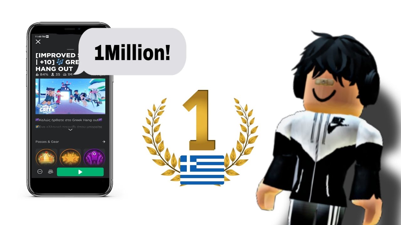 ΤΟ ΠΡΩΤΟ ΕΛΛΗΝΙΚΌ GAME ΜΕ 1Μ+ VISITS! Roblox greek - YouTube