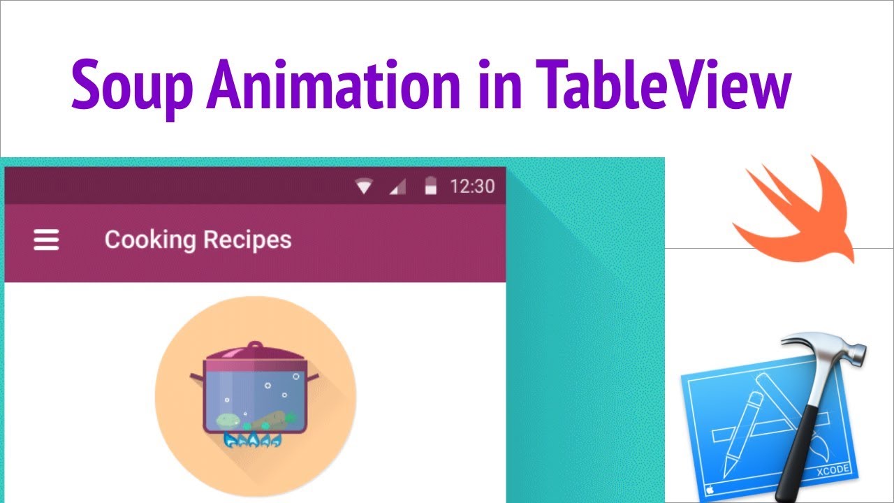 How to Built Pull To Make Soup Animation in TableView Swift iOS ...