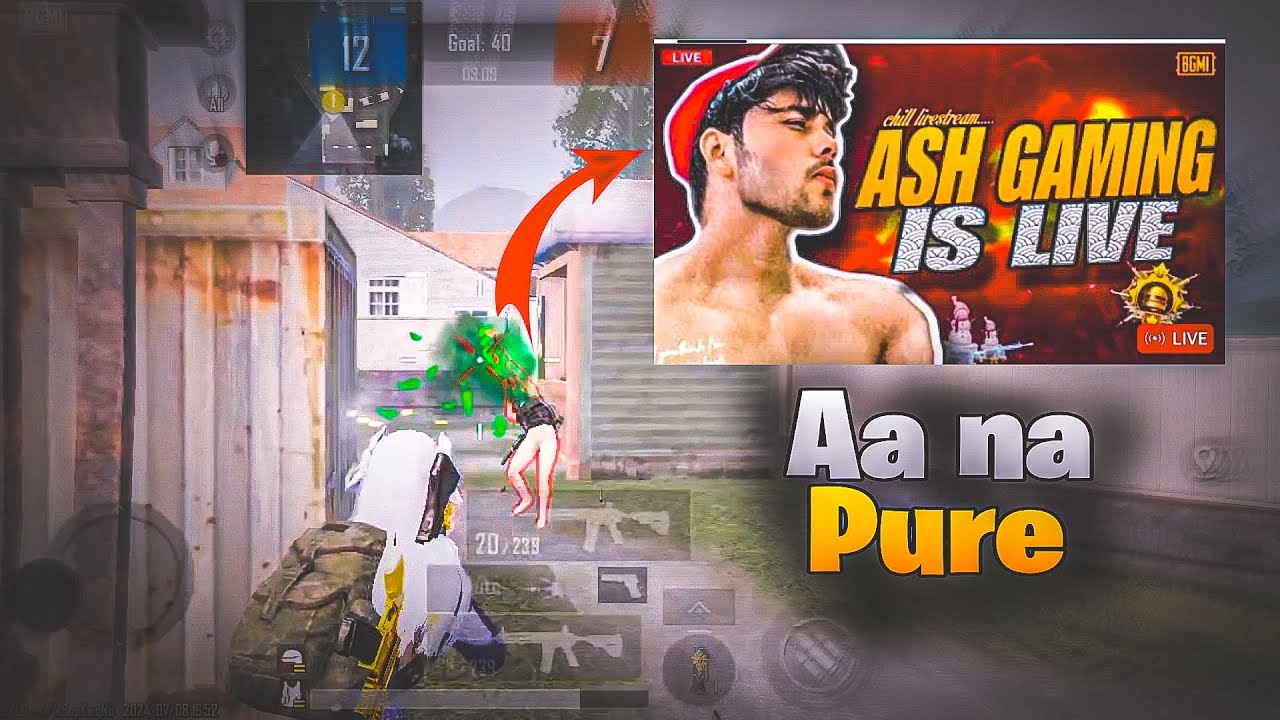 ASH GAMING VS ME 😈🔥 | AA NA PURE | #ashgamingyt #bgmi #tdm #1v1 #tdmmatch @Ashgaming1501 - YouTube