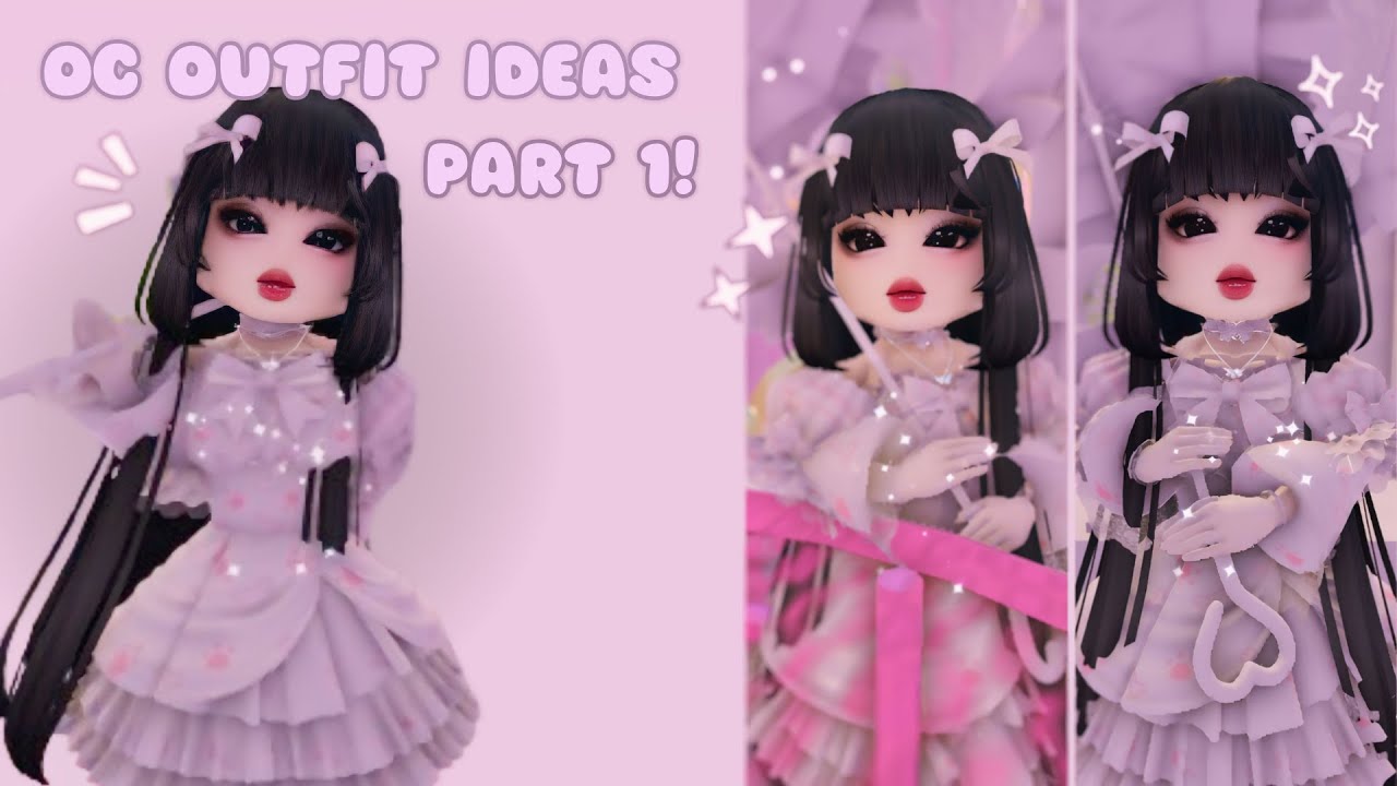 Royale high oc outfit ideas! (PART 1) - YouTube