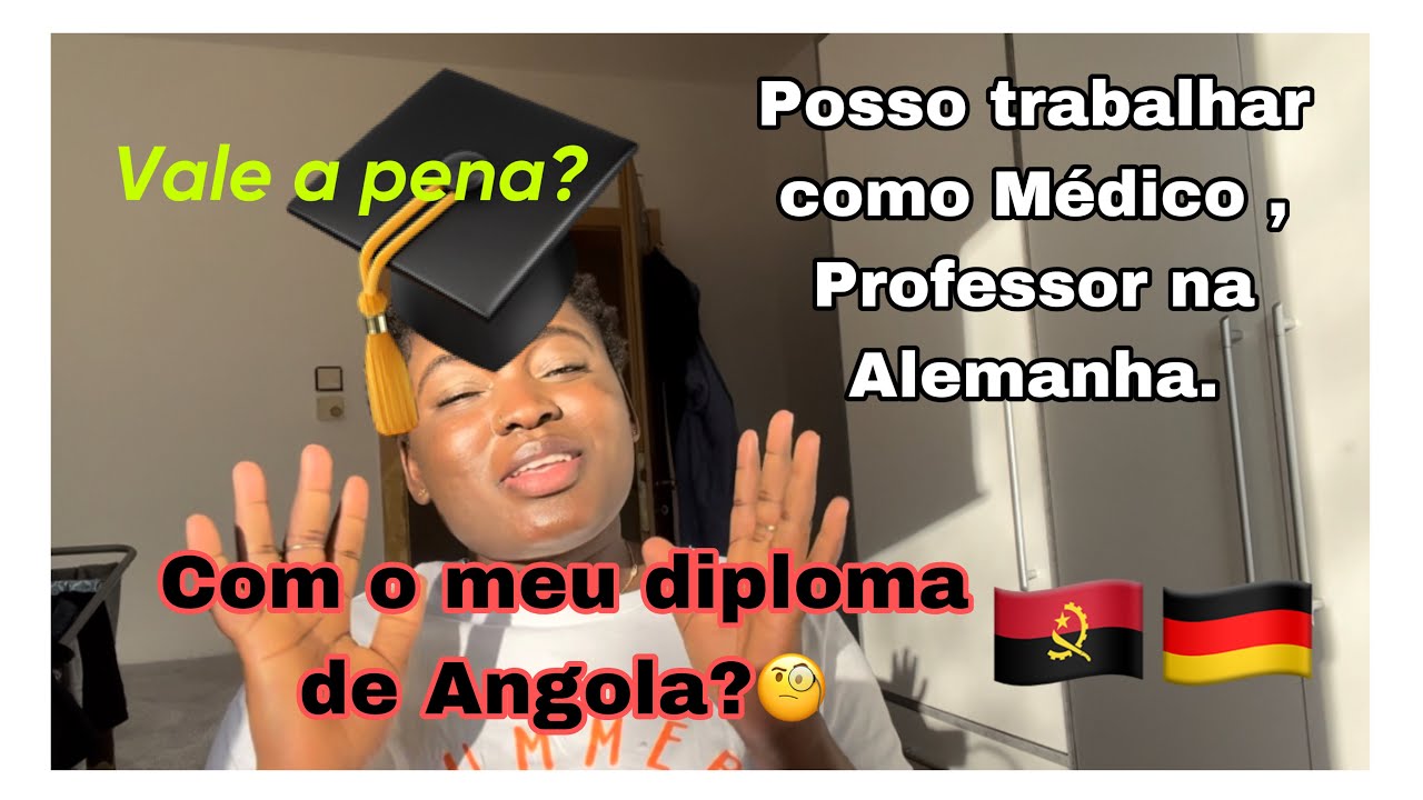 profissões de Angola que na Alemanha não consideram (diploma) #angola # ...