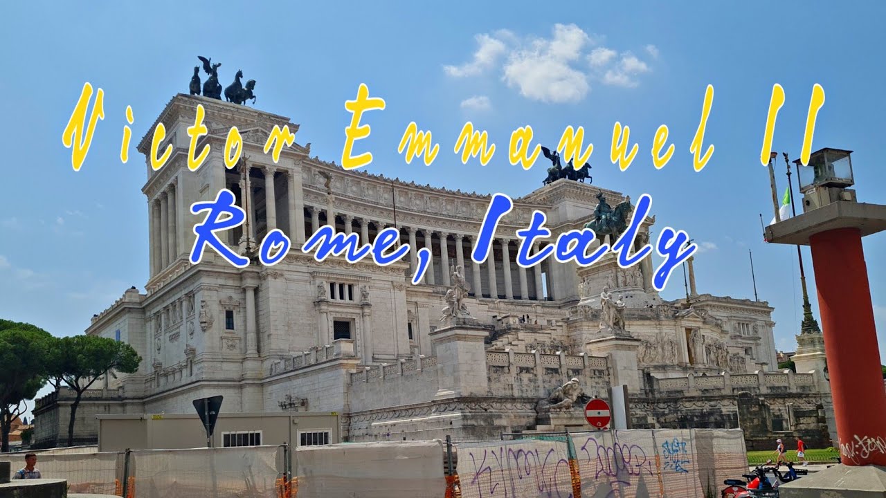 Walking Tour Around Victor Emmanuel Rome, Italy 🇮🇹 - YouTube