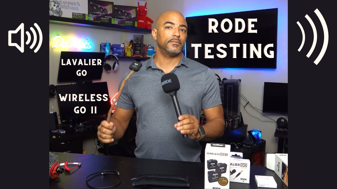 Testing: RODE Wireless GO II, Lavalier GO, Interview GO, VideoMic GO II ...