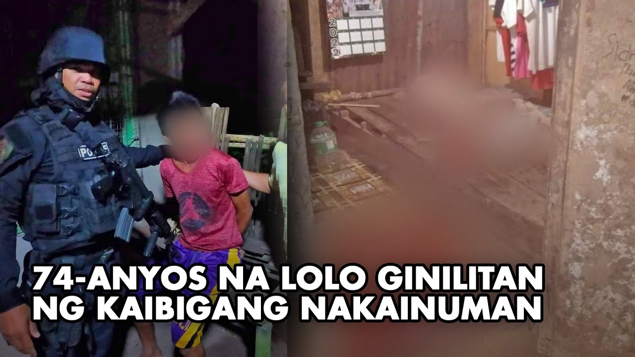 74 anyos na lolo ginilitan ng kaibigang nakainuman - YouTube
