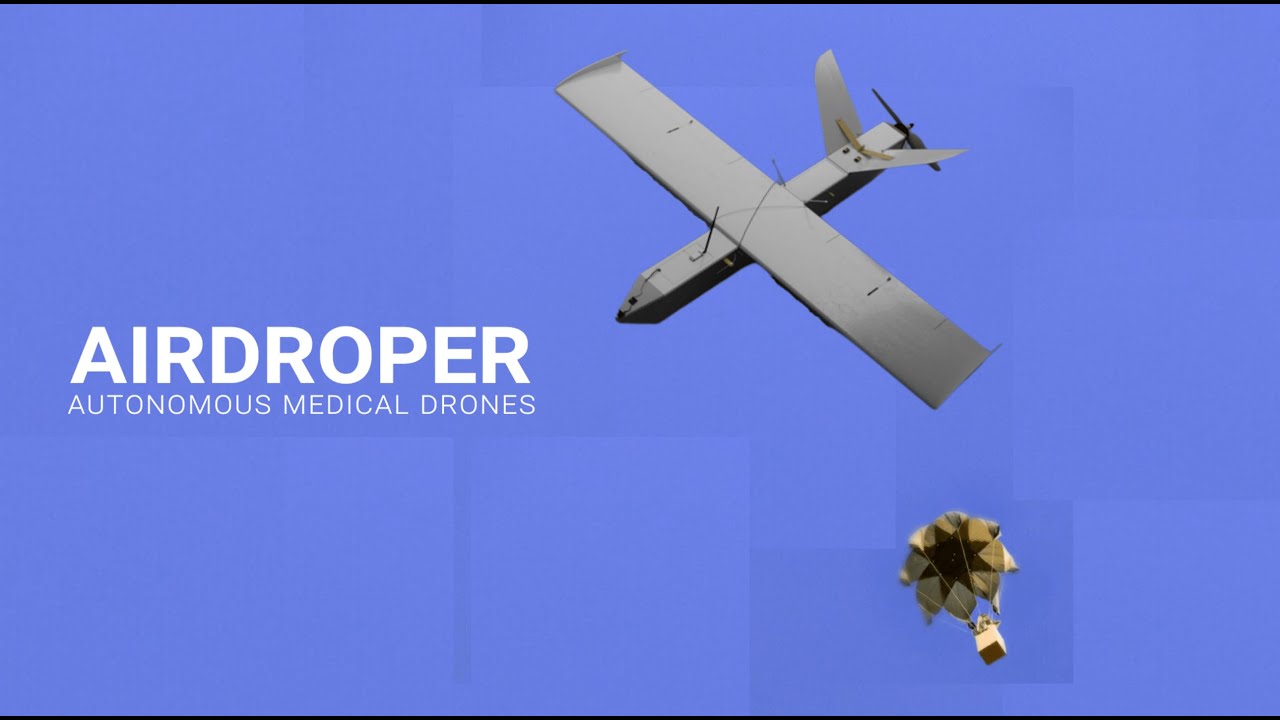Medical delivery UAV | Blood Delivery in Ukraine | Airdroper - YouTube