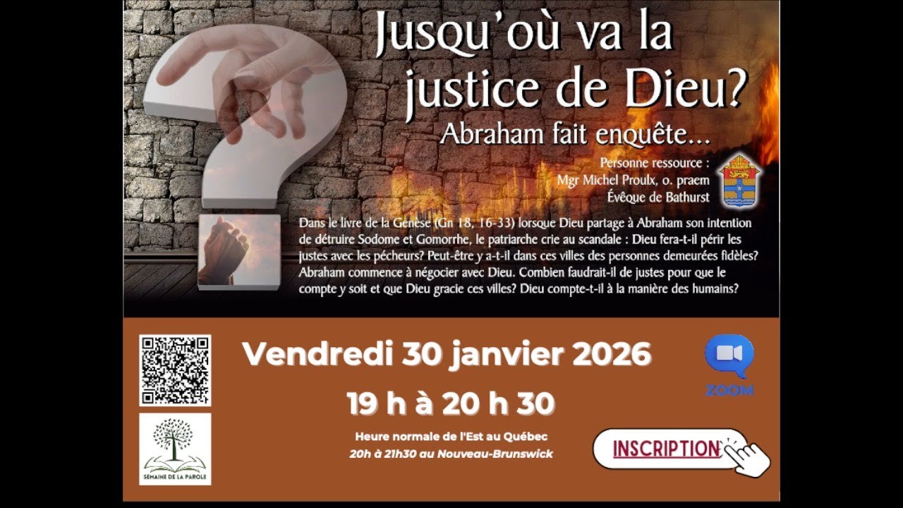 Jusqu'où va la justice de Dieu ? Abraham fait enquête ... - YouTube