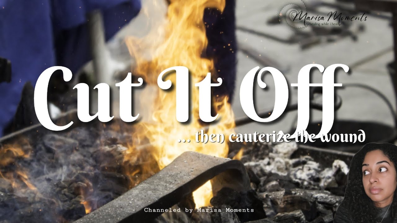 cut it off... then cauterize the wound - YouTube