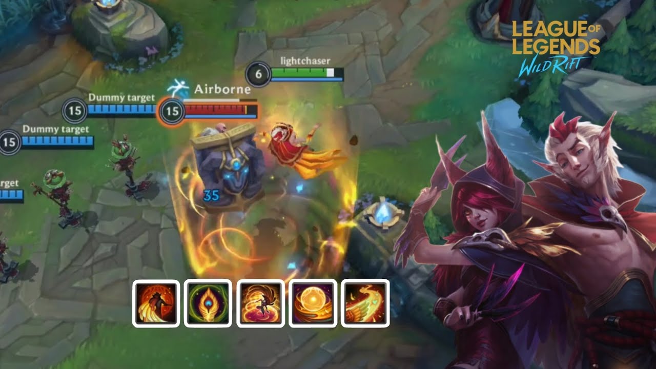 Champion Ability Showcase : Rakan | League of Legends : WildRift - YouTube