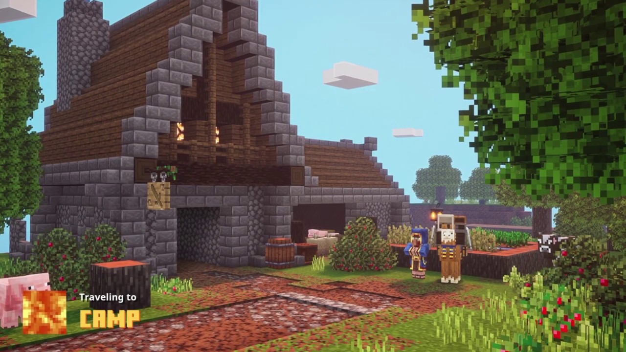 Minecraft Dungeons - The Nameless One (Boss Fight) - Desert Temple ...