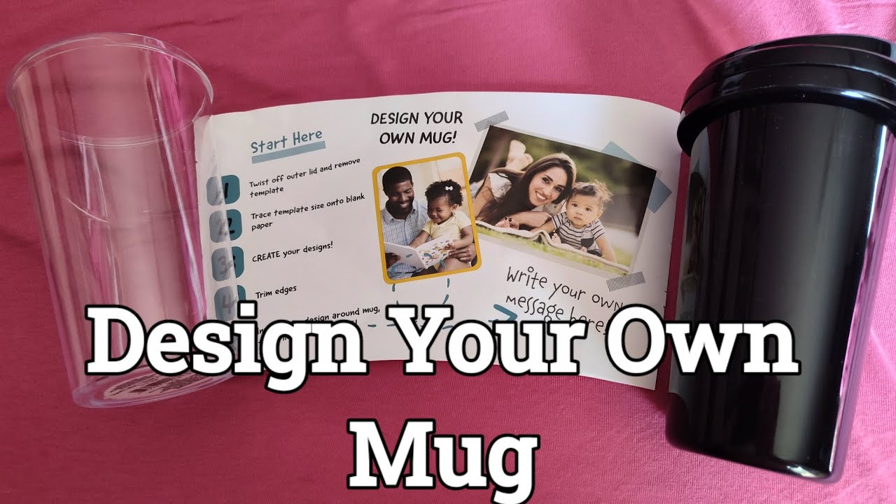 Create Your Own Design Using a Dollar Tree "Design Your Own Mug." - YouTube