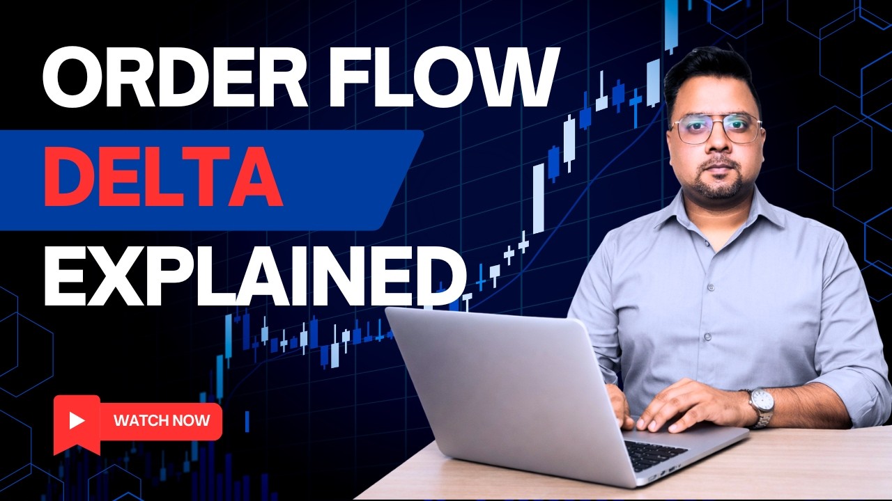 Order flow delta explained in detail - YouTube