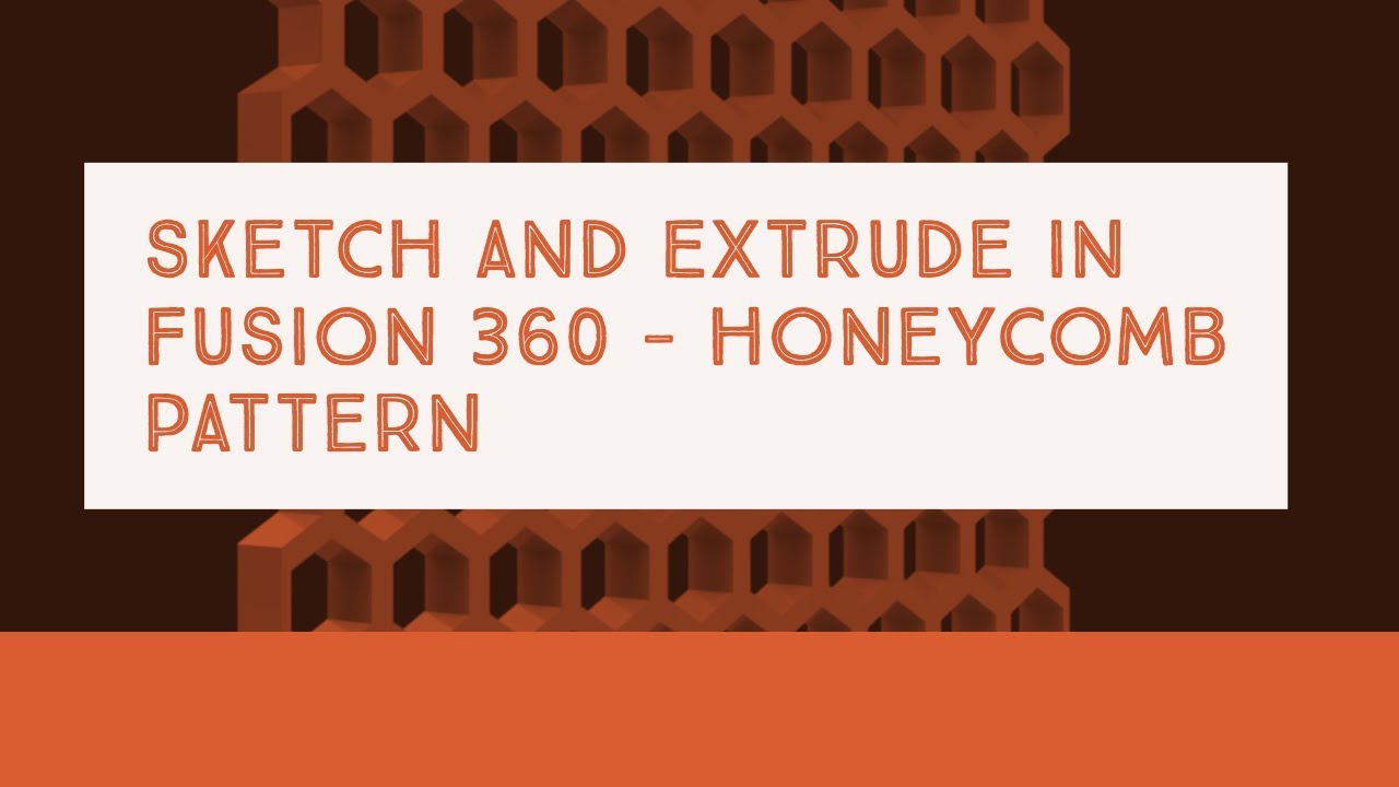 Sketch and Extrude in Fusion 360 - STEP BY STEP TUTORIAL - YouTube