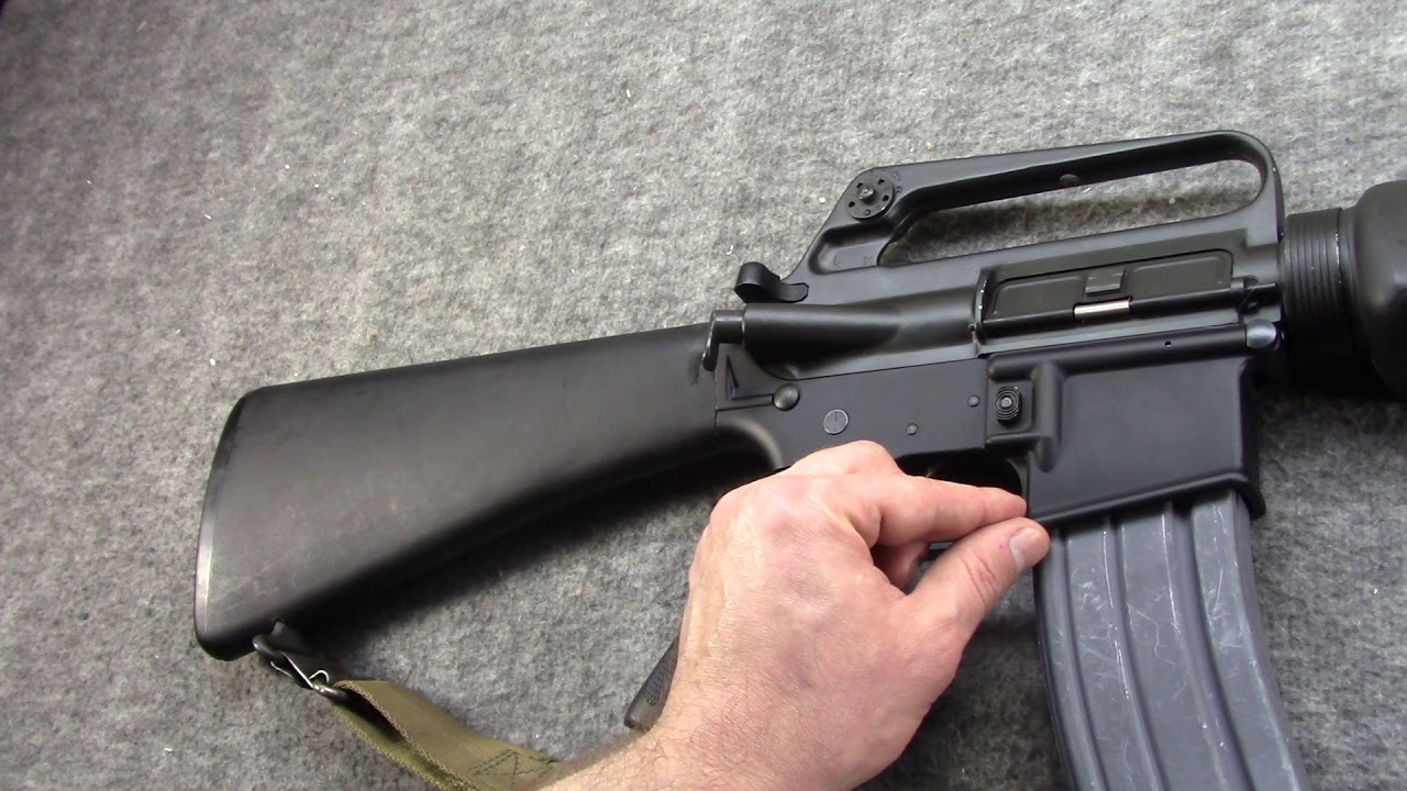 Retro M16A1 Panic Build (Gun of the Day) - YouTube