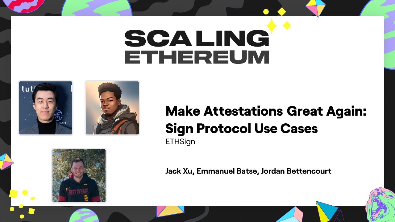 Sign Protocol 🛠 Make Attestations Great Again: Sign Protocol Use Cases ...