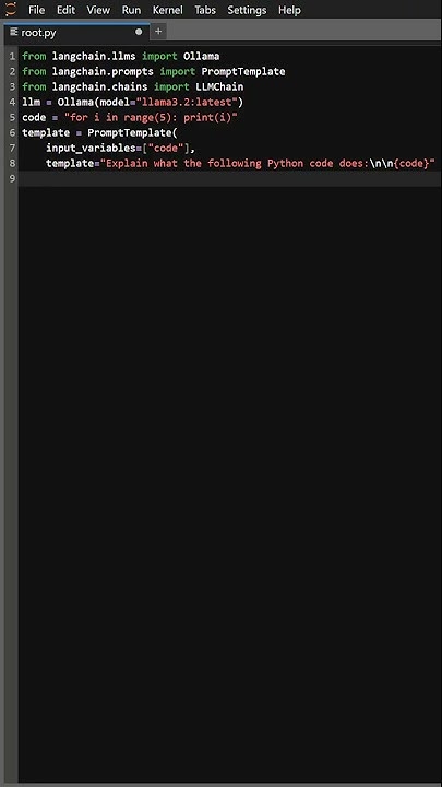 Code Explainer - with Ollama and Langchain #coding #programming #ai #llm #langchain #llama # ...