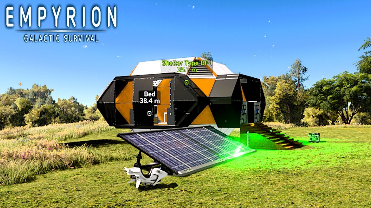 Empyrion Galactic Survival - Creating Our New Home Base And HV - EP2 ...