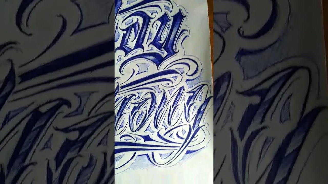 Lettering chicano / Serío Letters / Stay Strong - YouTube