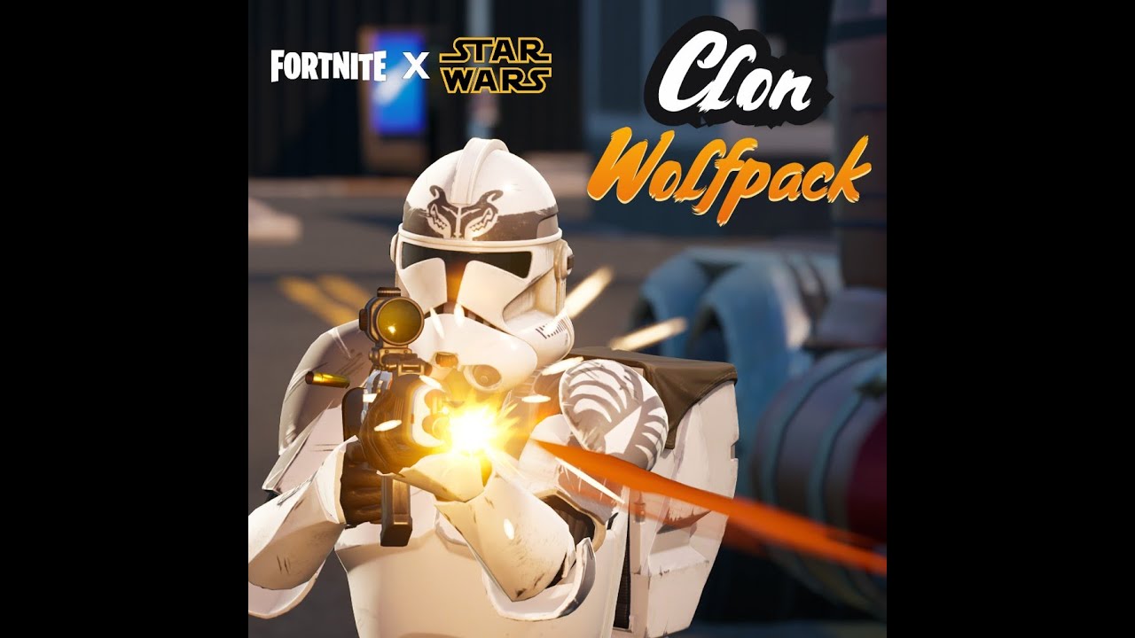 Gameplay: Clon Trooper Wolfpack - Fortnite - YouTube