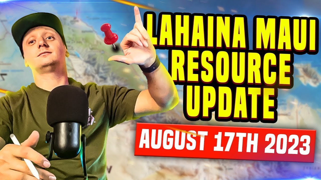 MAUI FIRE UPDATE - What's Happening In Maui? (LATEST UPDATES & HELP) # ...